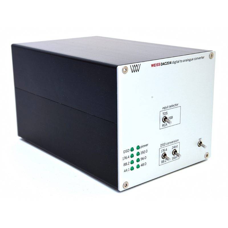 Weiss DAC204 - 24 Bit / 384 kHz USB-D/A-Wandler - WOD Audio Onlineshop